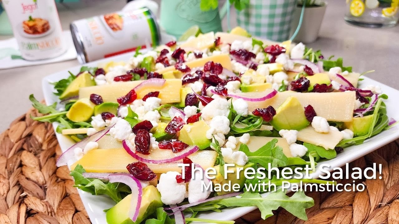 Fresh & Easy Heart of Palm Salad Recipe You’ll Love! 💚 #palmsticcio ...