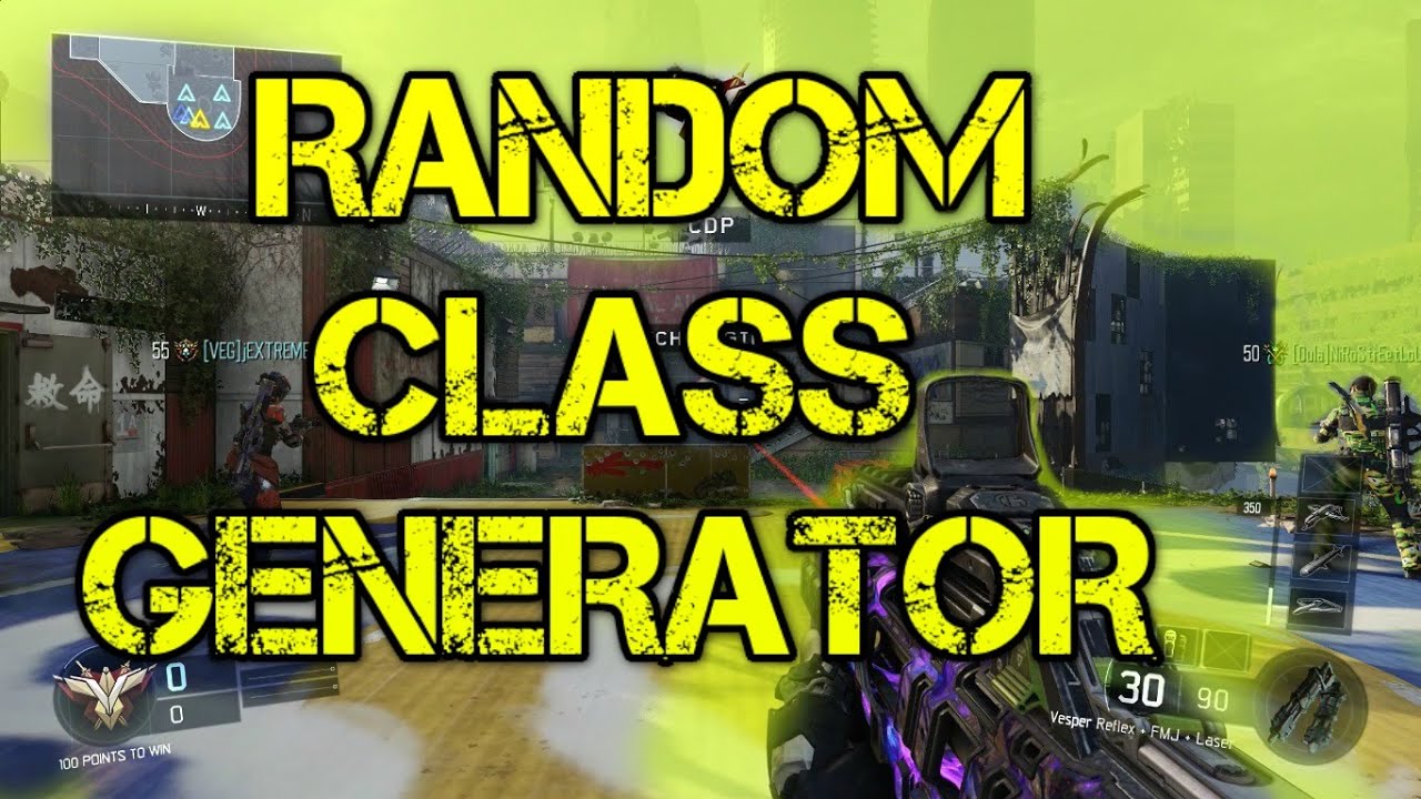 RANDOM CLASS GENERATOR! - YouTube