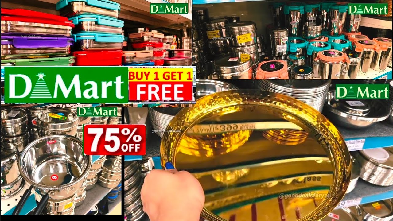 🔥D MART New Kitchen Items D Mart Clearance Sale | D MART RELIANCE Upto ...