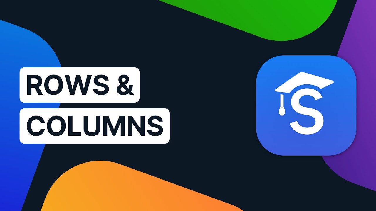 Smart Slider - Slide Editing - Rows and Columns - YouTube