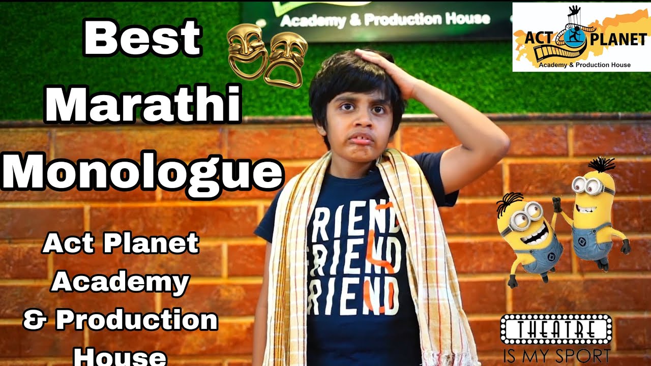 Best Marathi Monologue | Comedy Act |Vihan Shedage | Kids Act ...
