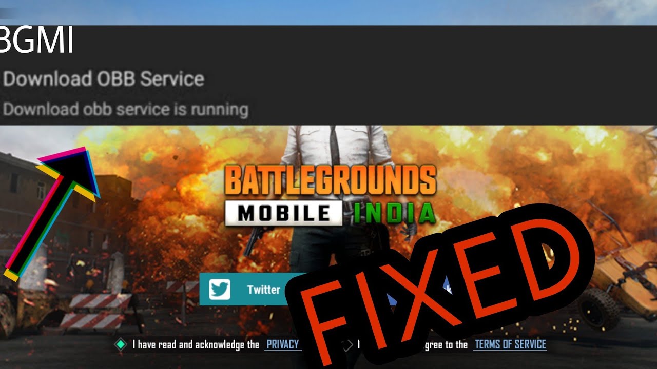 BGMI Error Download OBB Service Is Running Problem Solved - YouTube