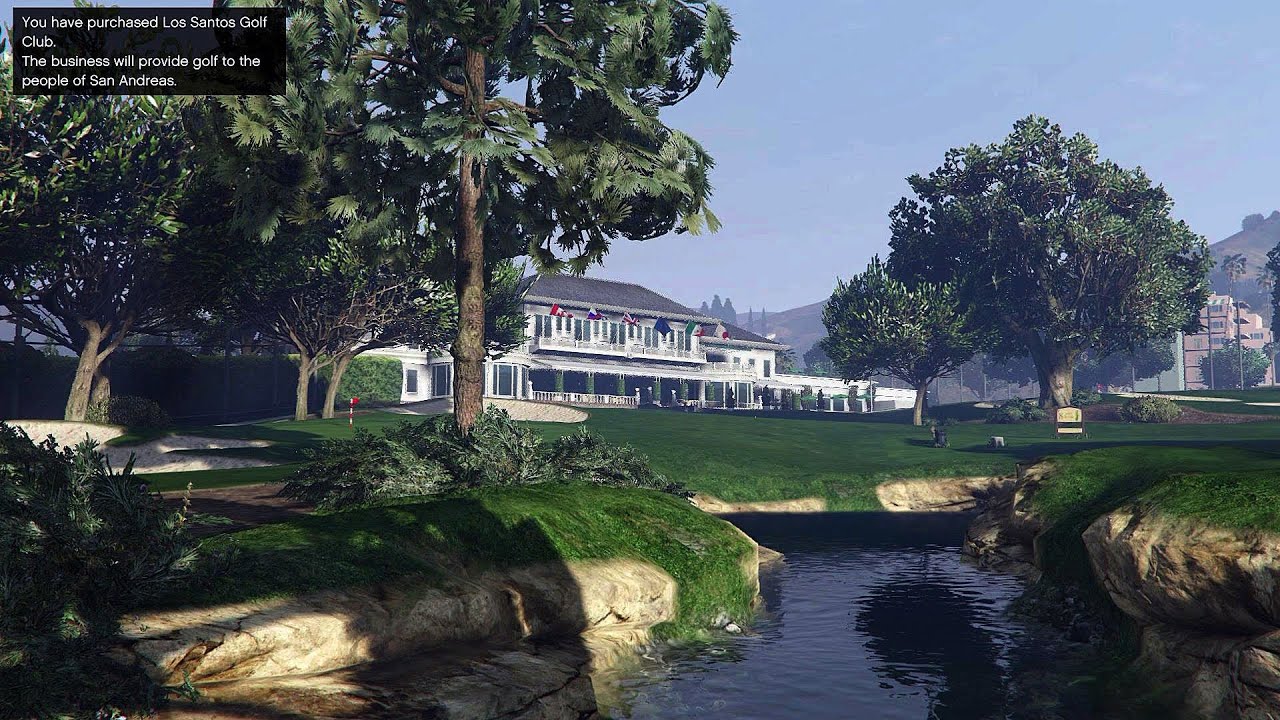 GSS VIDEO'S GTA5 Golf Club - YouTube