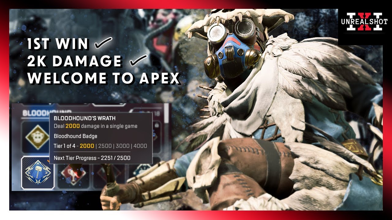 Apex Legends Season 12 Debut - First win and 2K Damage Badge - YouTube