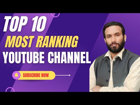 Top 10 Most Ranking YouTube Channel || 10 Biggest YouTube Channel ...