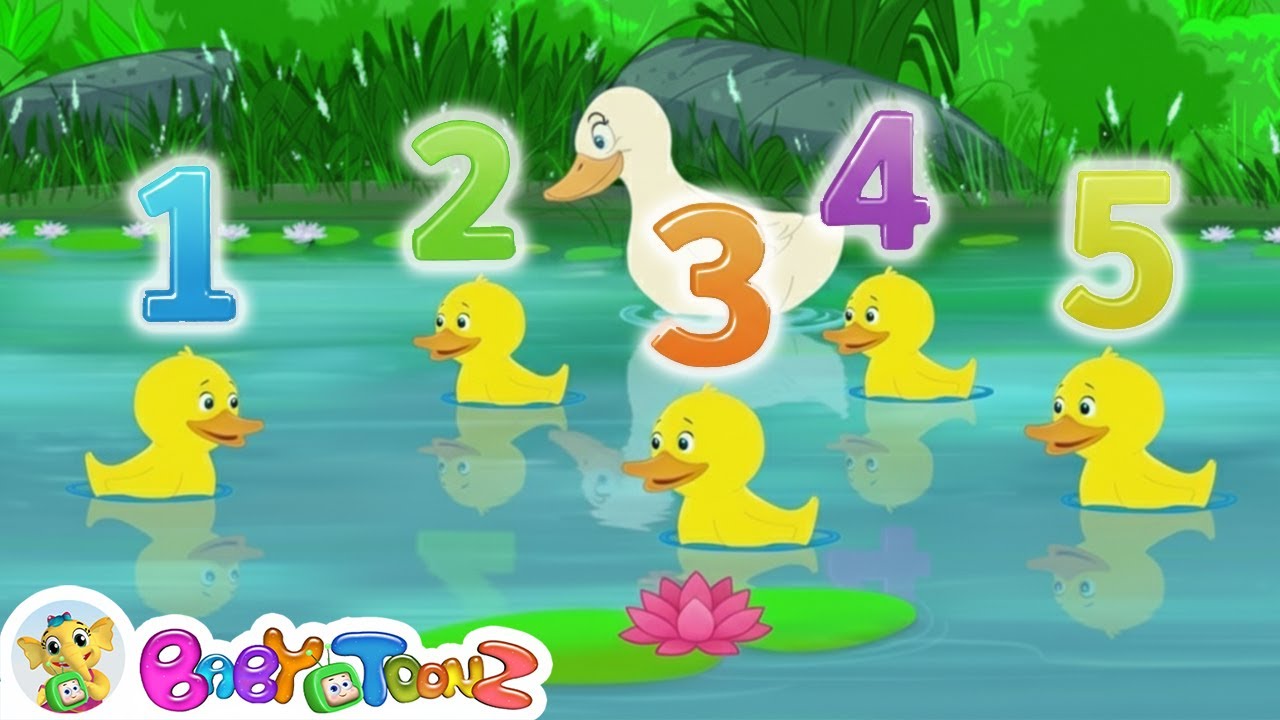 Five Little Ducks |Sing & Dance with Emmie & Baby | Super Simple Songs ...
