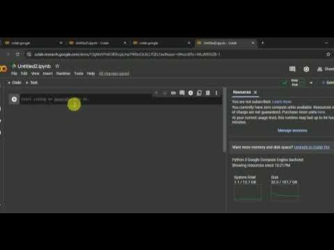 "Introduction to Google Colab: A Beginner's Guide" - YouTube