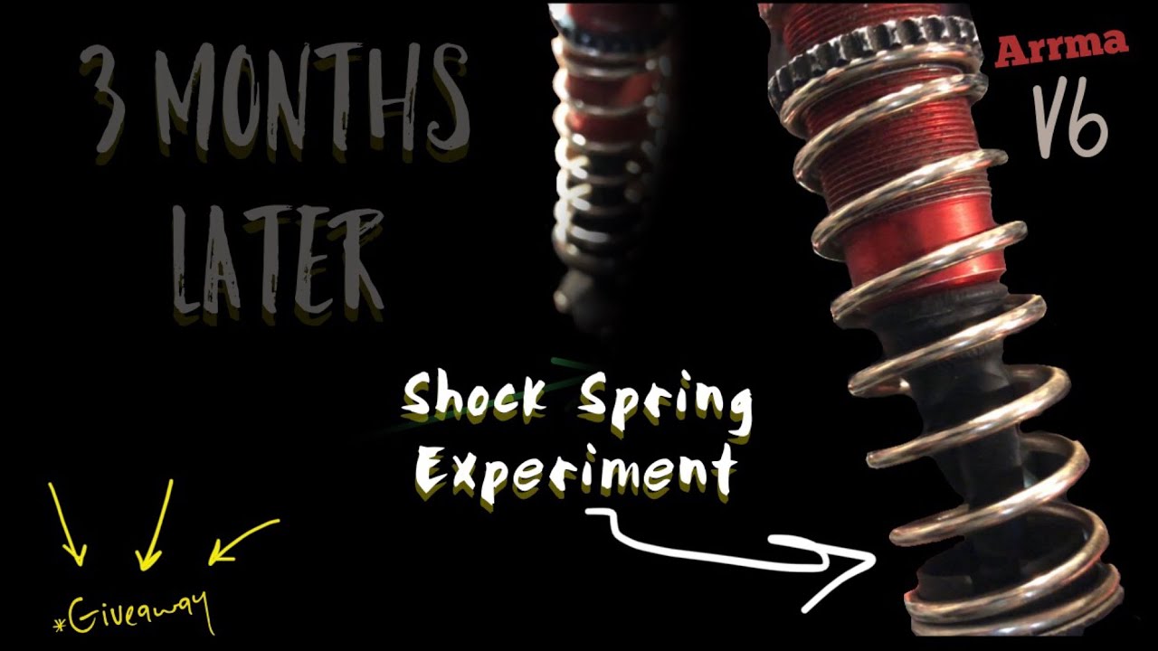 3 Months Later - Arrma Shock Spring Experiment, Still my favorite MOD ...