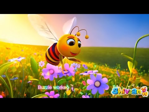 Buzzing Bee Adventure | Fun Rhyming Poem for Kids | Buzzie the Honey ...