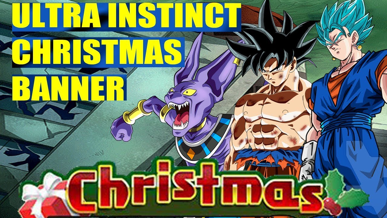 Ultra Instinct Christmas Dokkan Banner : Jesus and Goku are Here, and ...