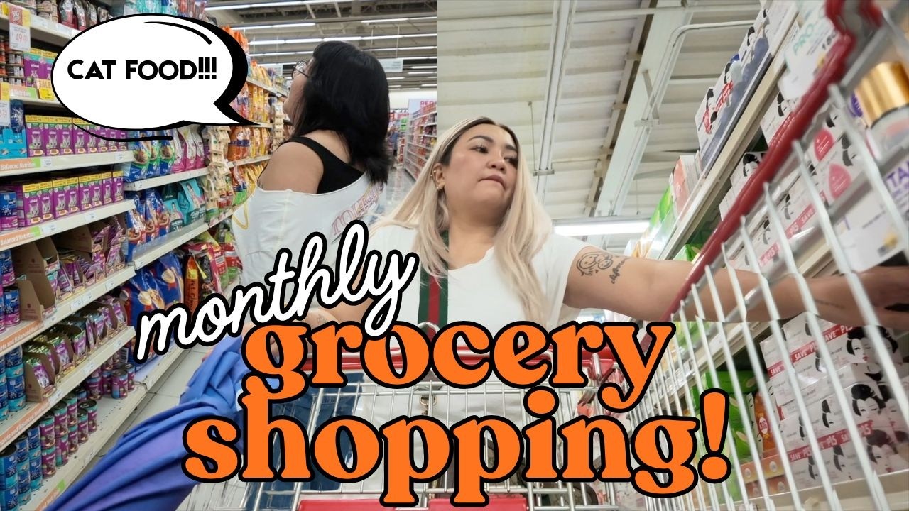 GROCERY SHOPPING WITH JEYA!! PURO AWAY NA SILA?! - YouTube