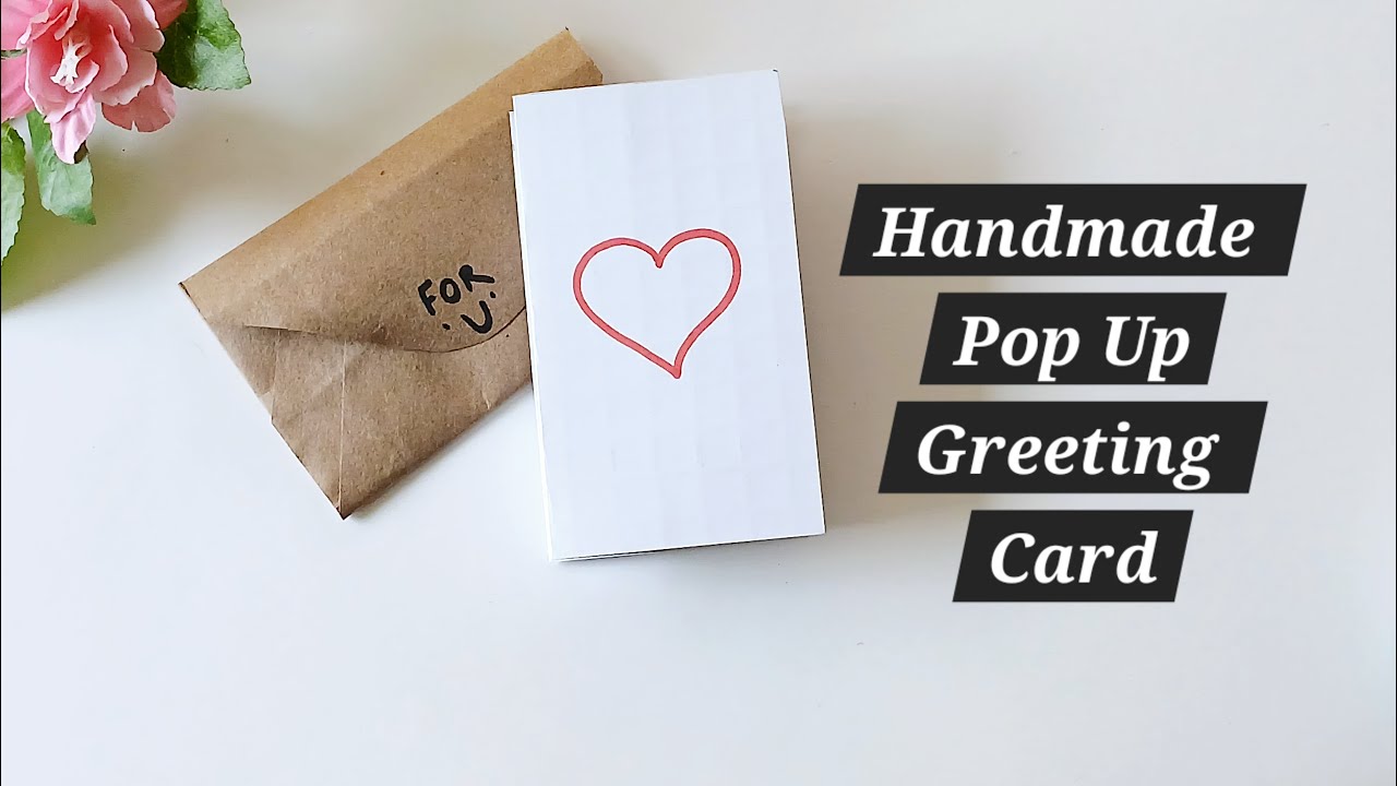 Easy Greeting Card Idea | Handmade Greeting Card | Pop Up Card - YouTube