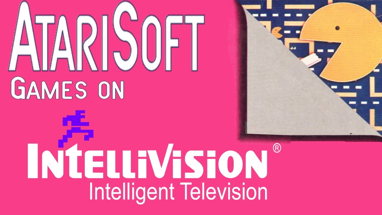 Atarisoft games on Intellivision - YouTube