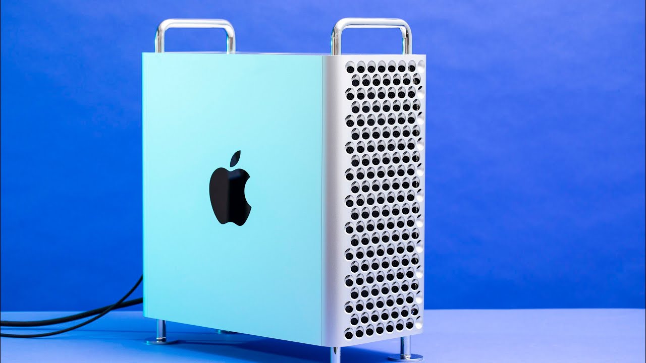 Unboxing Apple 48GB Mac Pro 2020 Tower 16‑core Intel Xeon W - YouTube