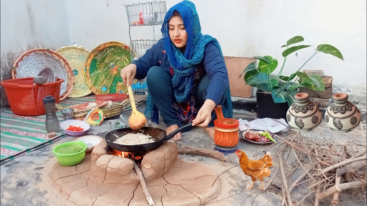 Daily Routine Village Life in Pakistan | Cooking Village Food ...