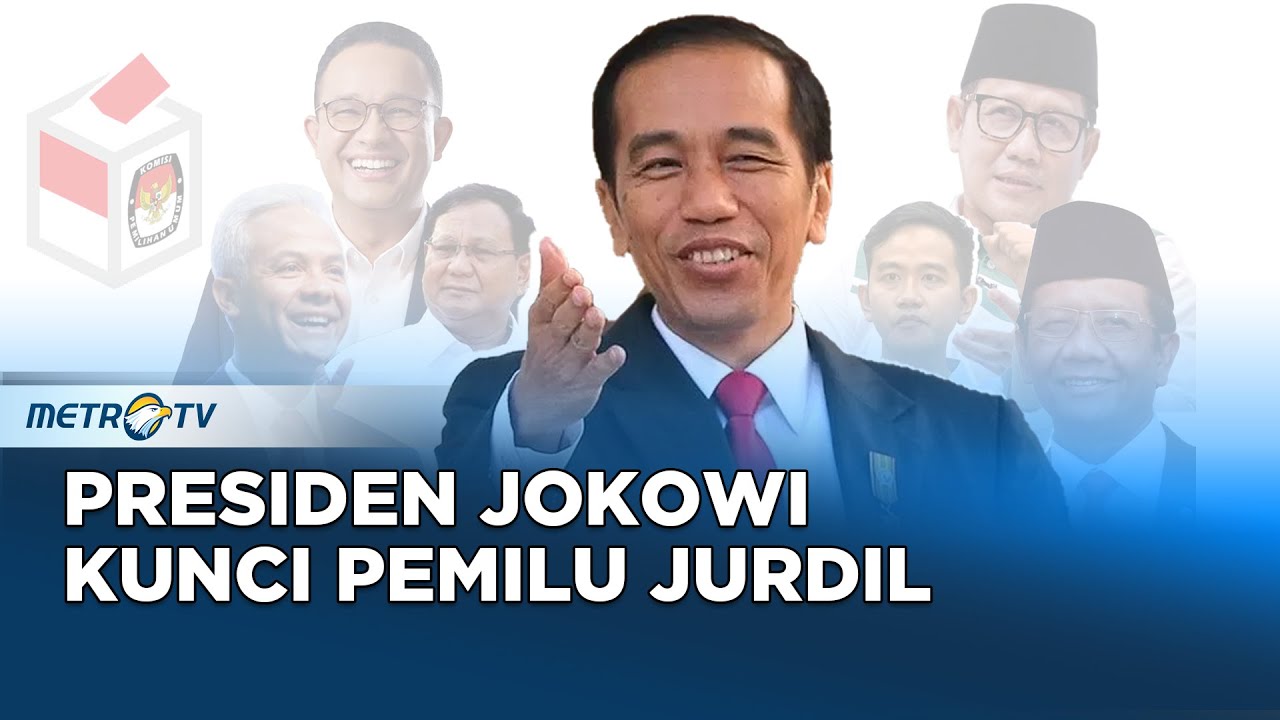 Presiden Jokowi Kunci Pemilu Jurdil - YouTube
