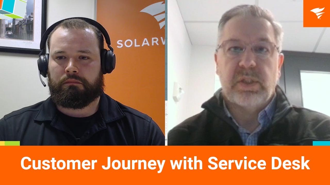Customer Journey with SolarWinds Service Desk - YouTube