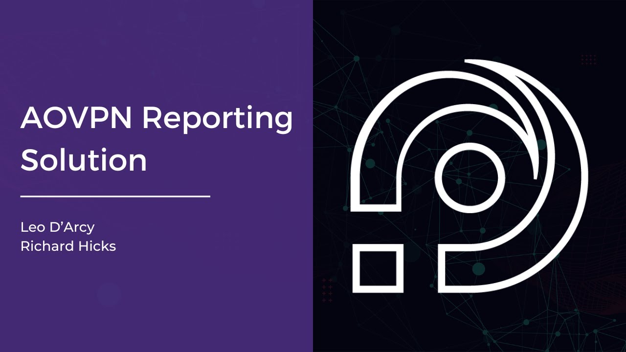AOVPN Reporting Solution: Demo and Q&A (6pm) - YouTube