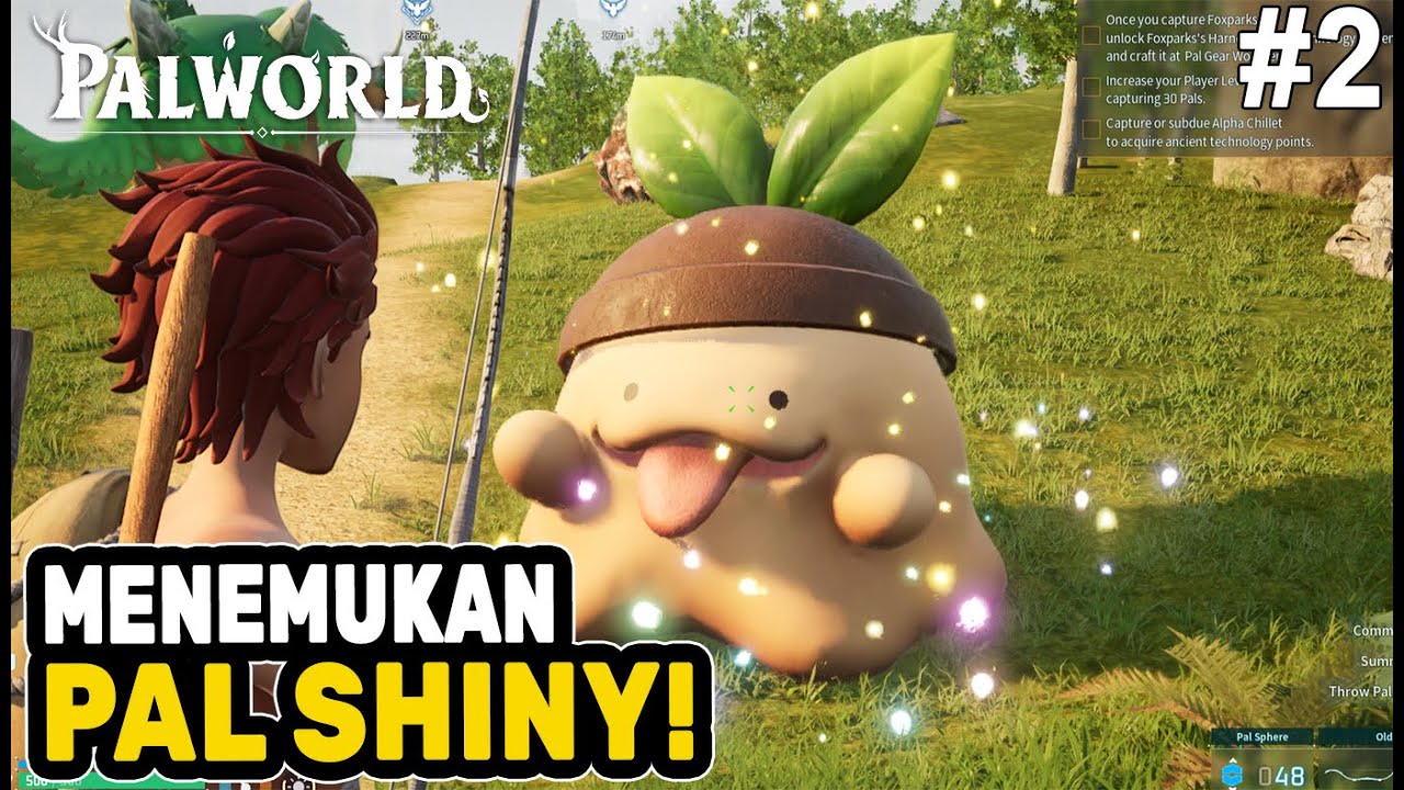 Hoki Ketemu Pal Shiny! Waktunya Aku Explore Mencari Pal GG - Palworld #2 - YouTube