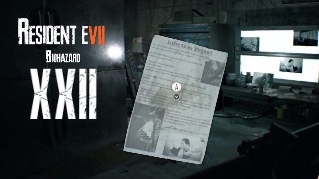 Resident Evil 7: Biohazard Part 22: E-Necrotoxin: E-Serie: Eveline ...