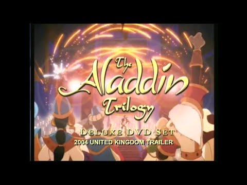 Disney's Aladdin Trilogy Deluxe Disney DVD Set Trailer (2004, UK)