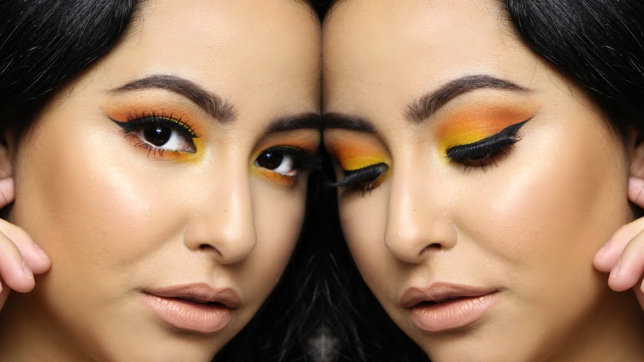 Sunset Eye Tutorial | MissTiffayKaee - YouTube