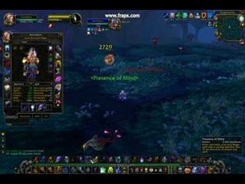 Wow pyroblast crit - norgannon - YouTube