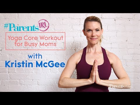 Yoga Core Workout for Busy Moms | Parents