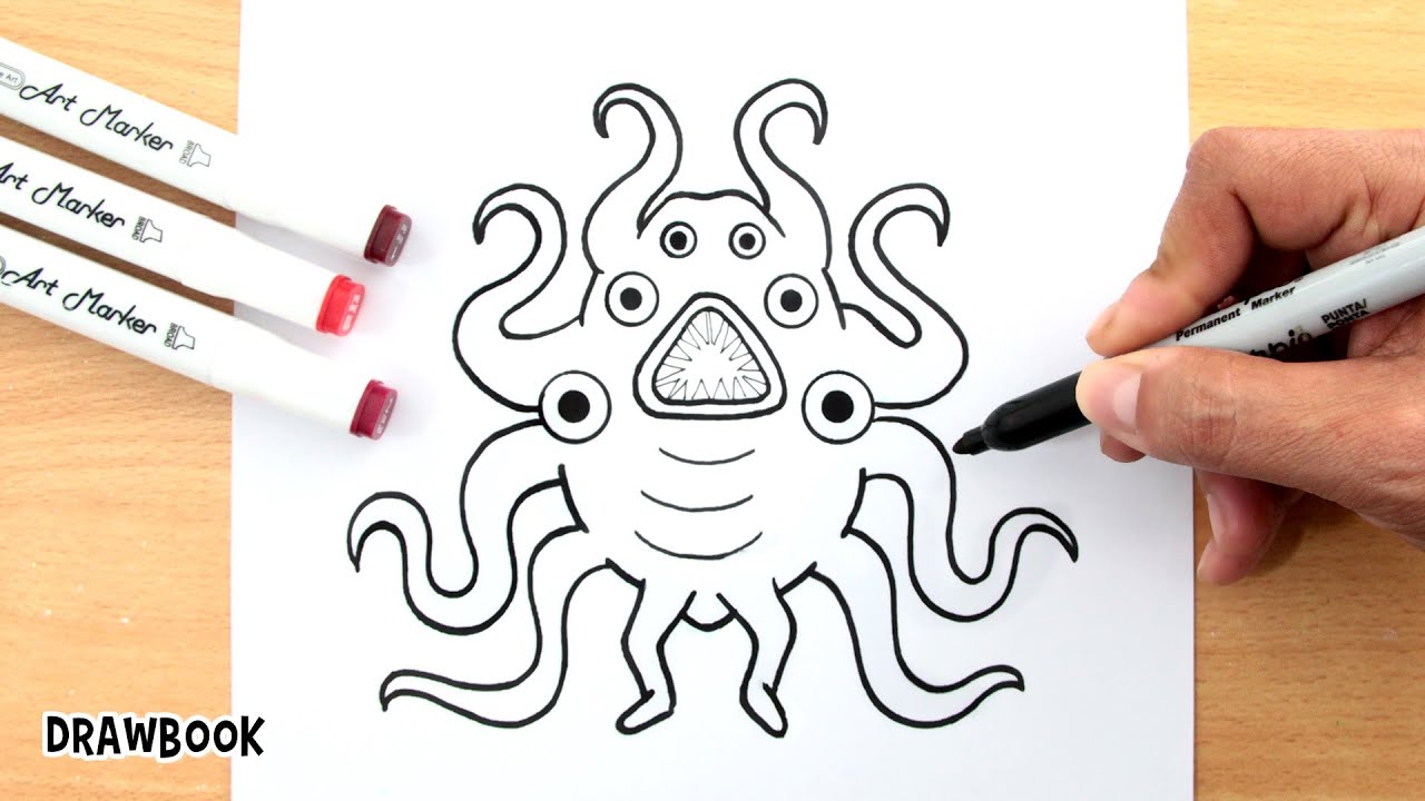 Drawing and Painting SAD SETH from Garten of Banban 4 | Marker Art ...