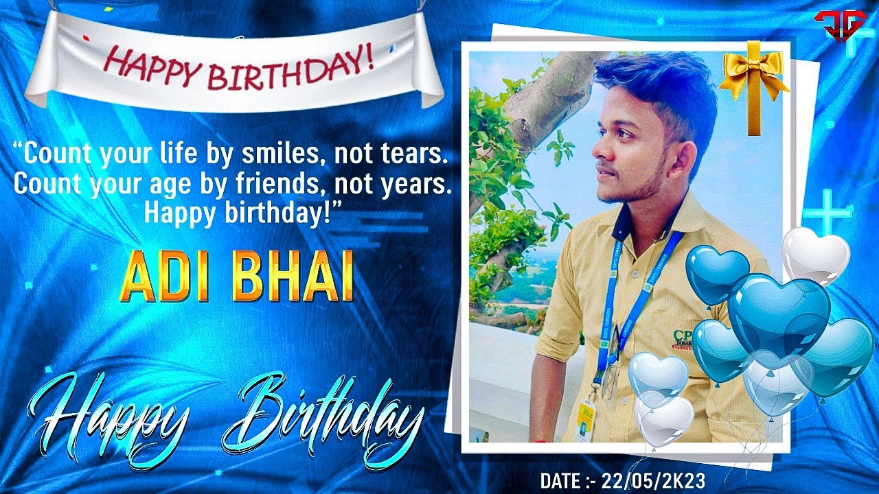 HAPPY BIRTHDAY ADI BHAI🎂||OD ADI'S BIRTHDAY🎈🎁||ODISHA DEEPU FF 🥰 ...
