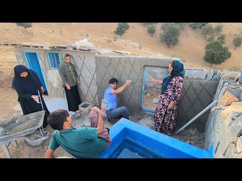 🪿🏡 The completion of the geese's nest; Mother and Masoumeh say goodbye to Abu and Ali 🥹❤️👋