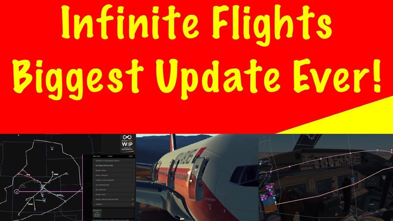 Infinite Flights Biggest Update Ever! - YouTube