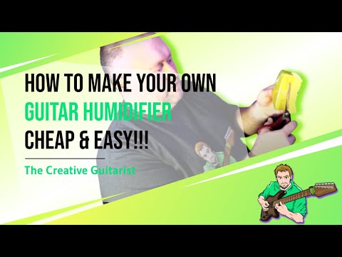 🤑 Save $$$ by making your own DIY guitar humidifier! · GuitarZoom FREE