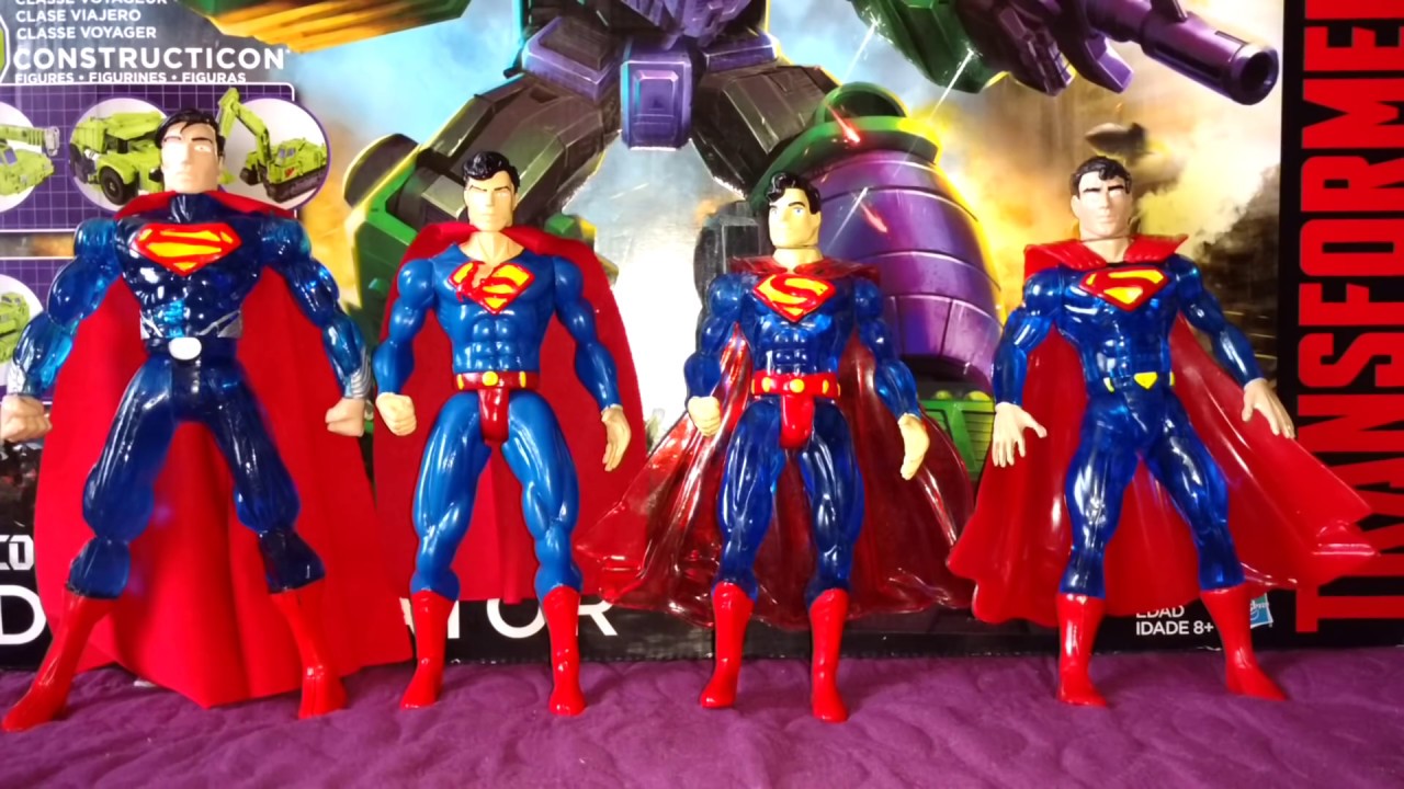 Bootleg Mexicano Figuras de Superman - YouTube