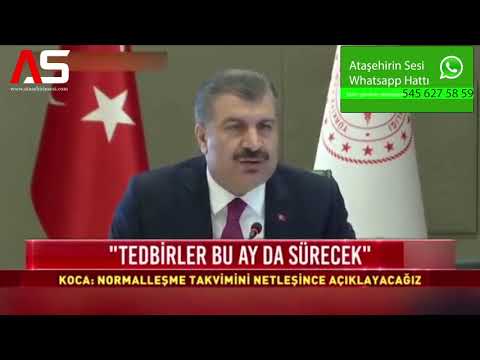 Sağlık Bakanı Fahrettin Koca: Pik döneminde olduğumuzu söyleyebiliriz
