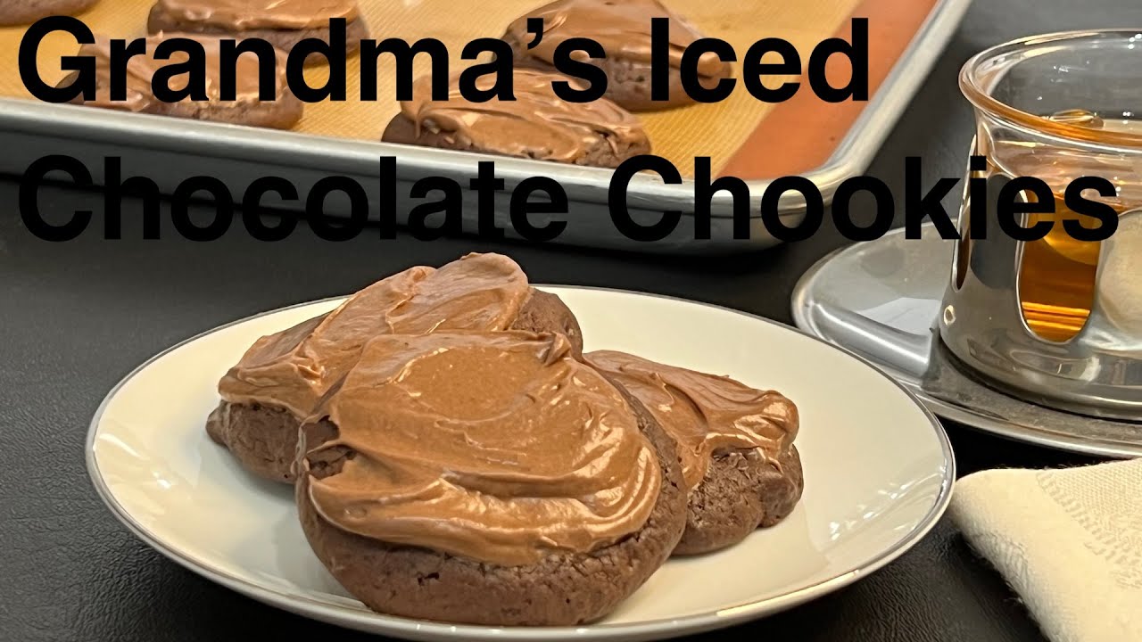 Church Ladies Swear By These Cookies - Grandma's Iced Chocolate Cookies ...