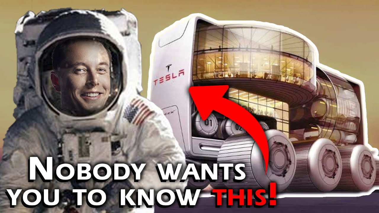 Elon Musk Reveals the SECRET of his NEW TESLA HOTEL on MARS - YouTube