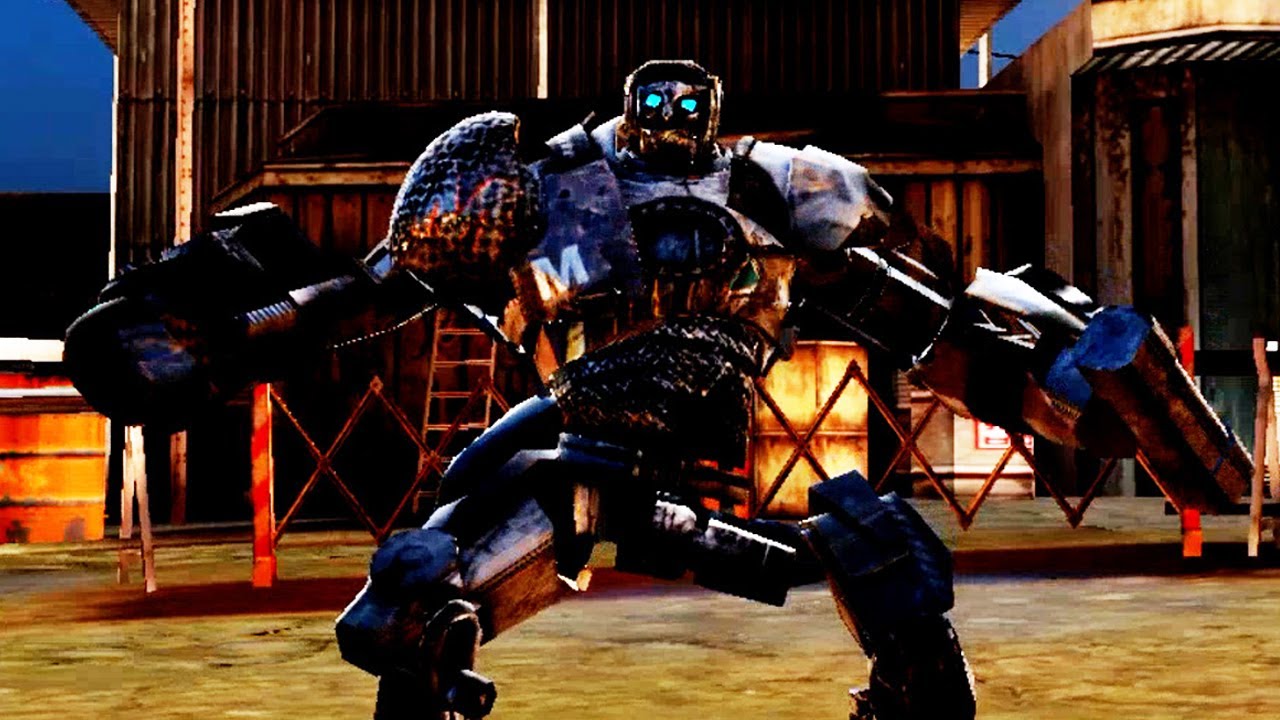 Real Steel Wrb Metro Vs Hollowjack And Aquabot And Tackle And Blockbuster