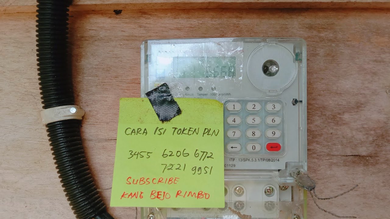 Cara Isi Token Listrik Terbaru Mudah Cepat - YouTube