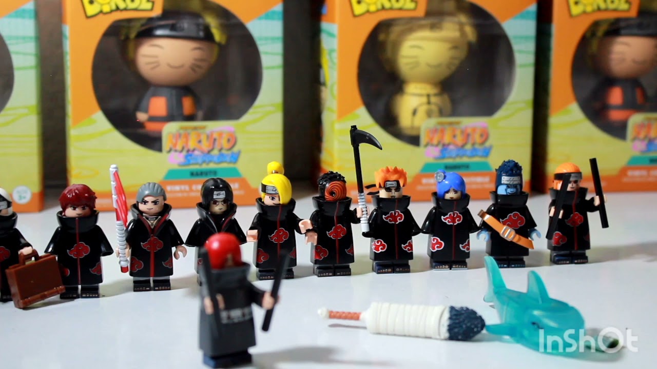 Lego Naruto Akatsuki minifigures!!!! - YouTube