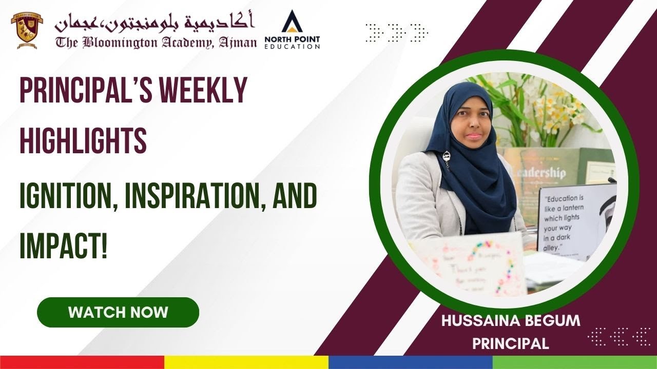 Ignition, Inspiration, and Impact! | Principal's Weekly Update - YouTube