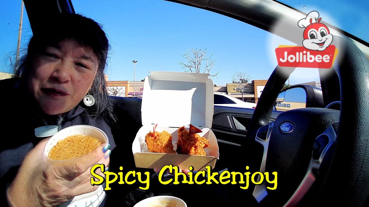2 Piece Spicy Chickenjoy combo at Jollibee #2022WinterWonderSnacks # ...