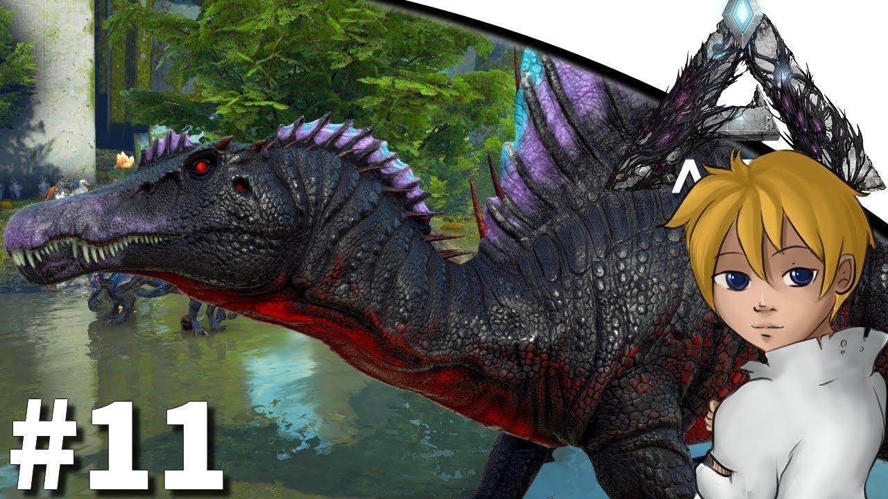 ARK : Extinction - #11 SPINO Level MAX ! - YouTube