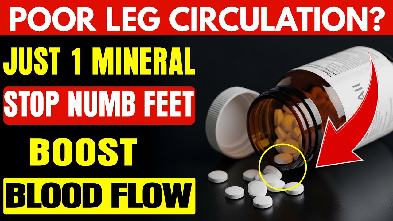 Over 60? Minerals That Boost Blood Flow & Stop Leg Cramps | Senior ...