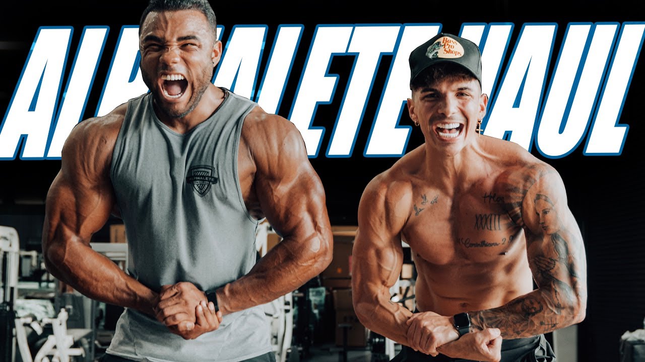 ALPHALETE FULL TRY ON HAUL W/ ALEX TOPLYN | ALPHALETE TEAM PARTY BEHIND ...