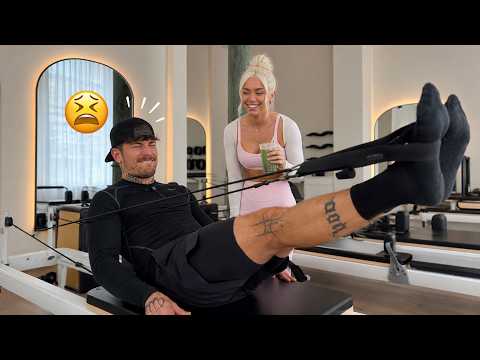 ICH ZWINGE MEINEN FREUND ZUM PILATES😆| KIM UND WILLI