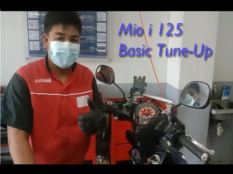 Yamaha Mio i 125 Basic Tune-Up - YouTube
