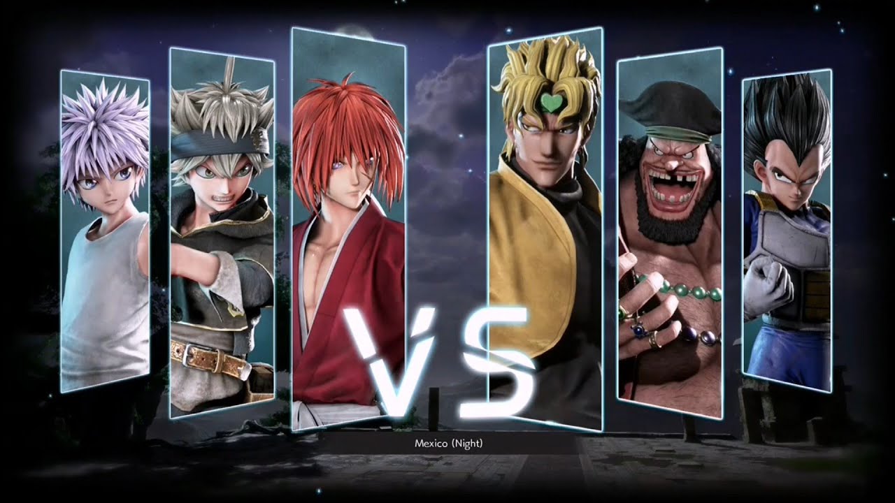 JUMP FORCE FIGHTING EVERY LEVEL 100 BOSS - YouTube