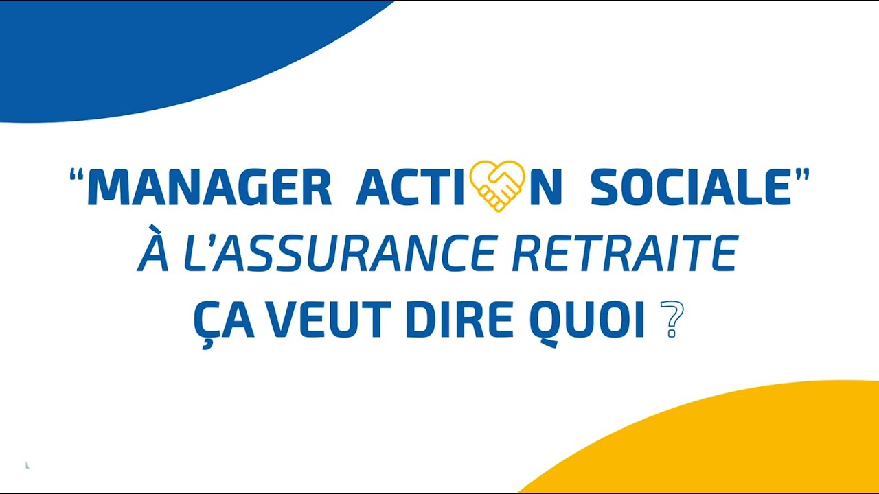 Découvrez le métier de Guillaume, cadre manager à l’action sociale de l ...