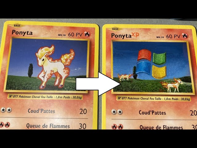 Ponyta Card